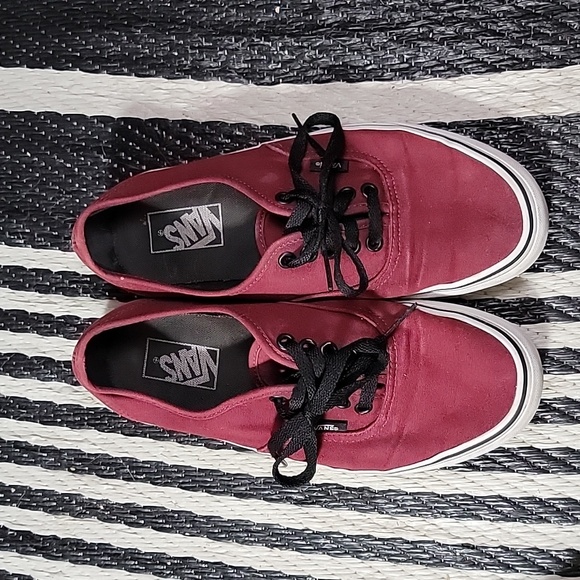 Vans | Shoes | Burgundy Vans Classic Skate Shoes | Poshmark